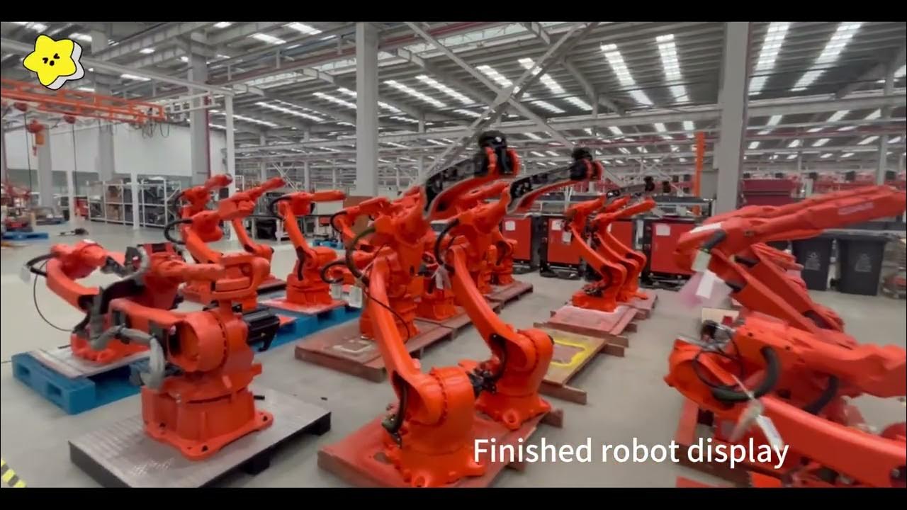 Welcome to the inside of our robot factory！#roboticarm #robots - YouTube