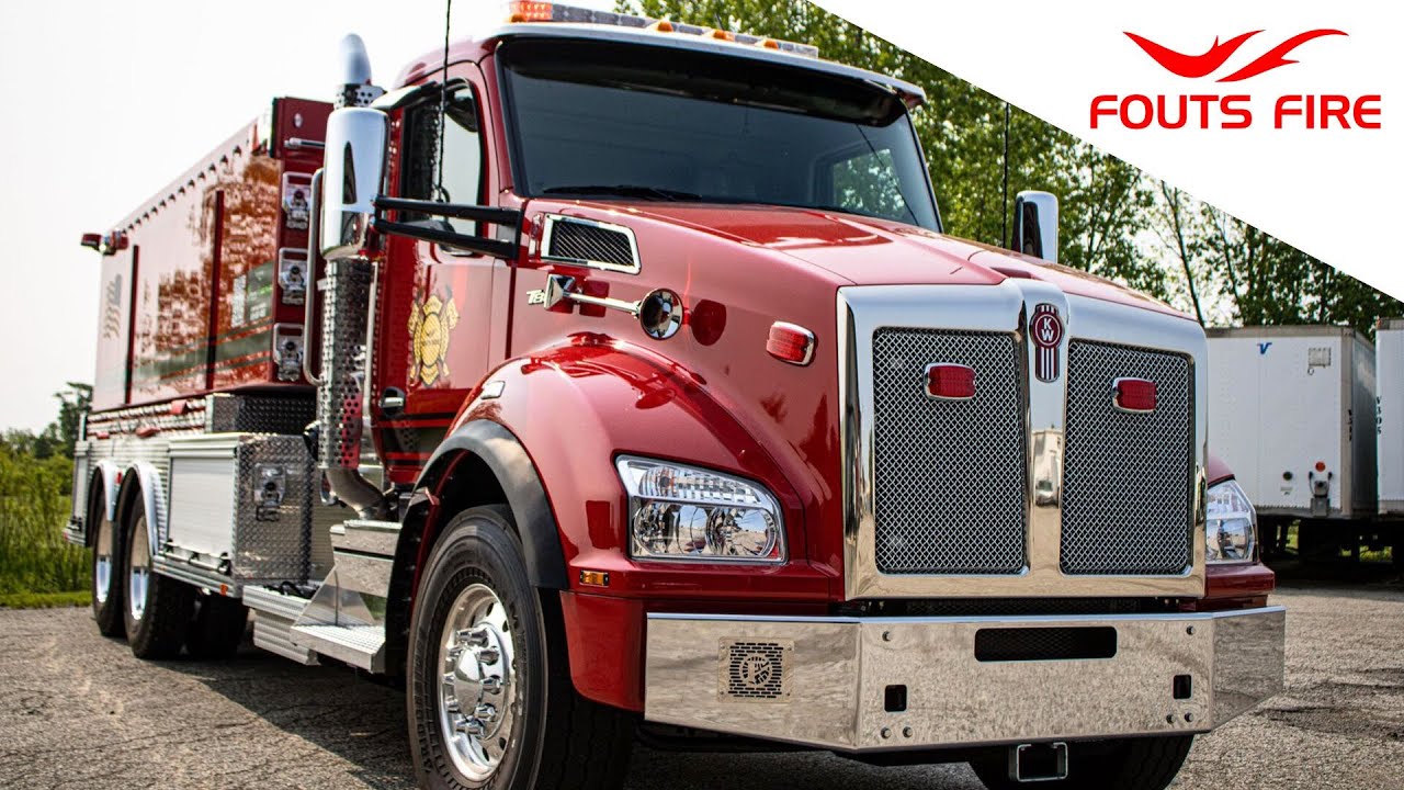 2024 4000 Gallon Tanker Walkaround with Fouts Fire - YouTube