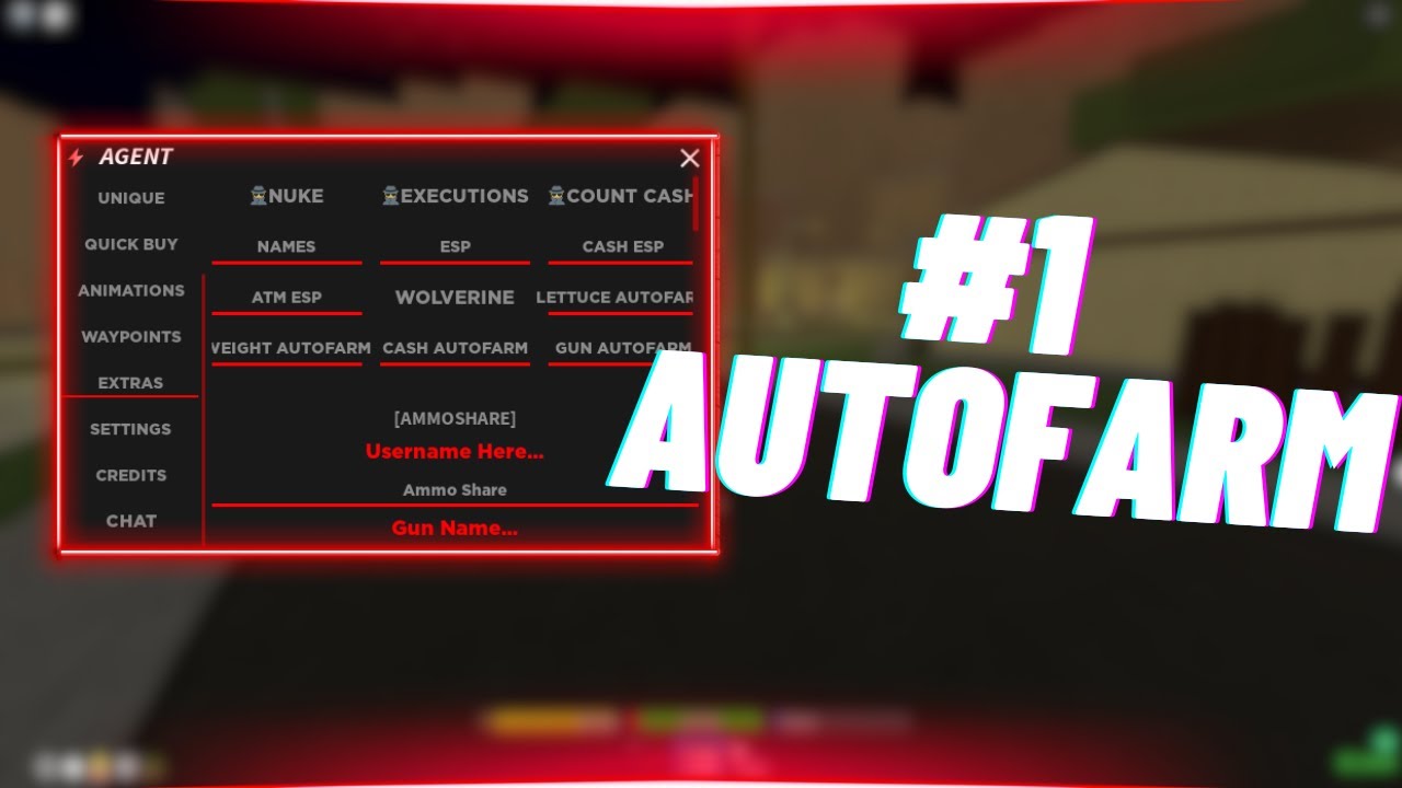 Best New Roblox Da Hood Cash Autofarm Script... - YouTube