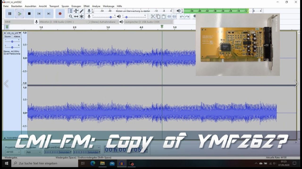 CMI-FM: Just a copy of the Yamaha YMF262? - YouTube
