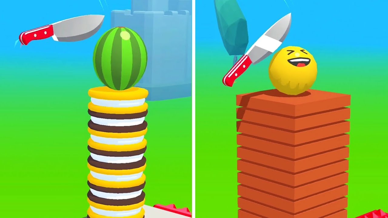 Slice It All! Satisfying sounds and relaxing ASMR slicing game - YouTube