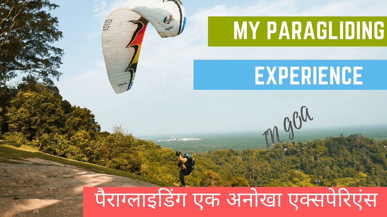 My Paragliding Experience at Goa - YouTube