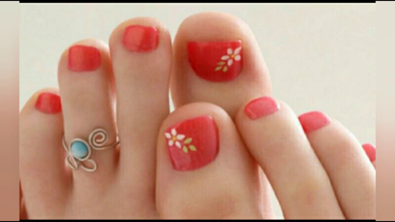 Toe NAIL compilation| latest toe nail paint collection| 2020 nail ...