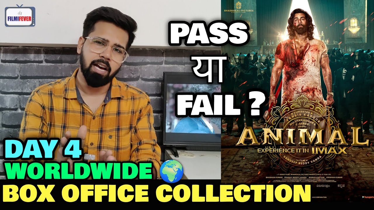 Animal Day 4 Worldwide Box Office Prediction | Animal Fourth Day Box ...