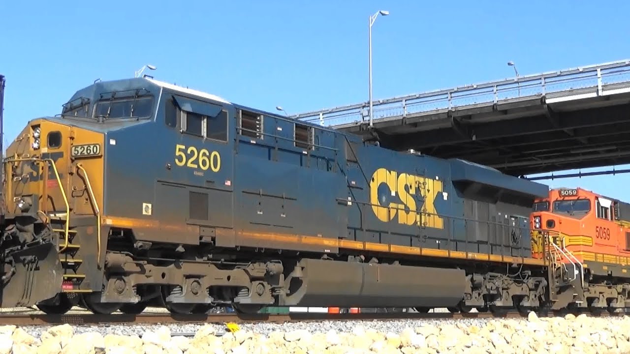 CP 8002 w/ BNSF & CSX Power, Davenport, IA, 3/8/20 - YouTube