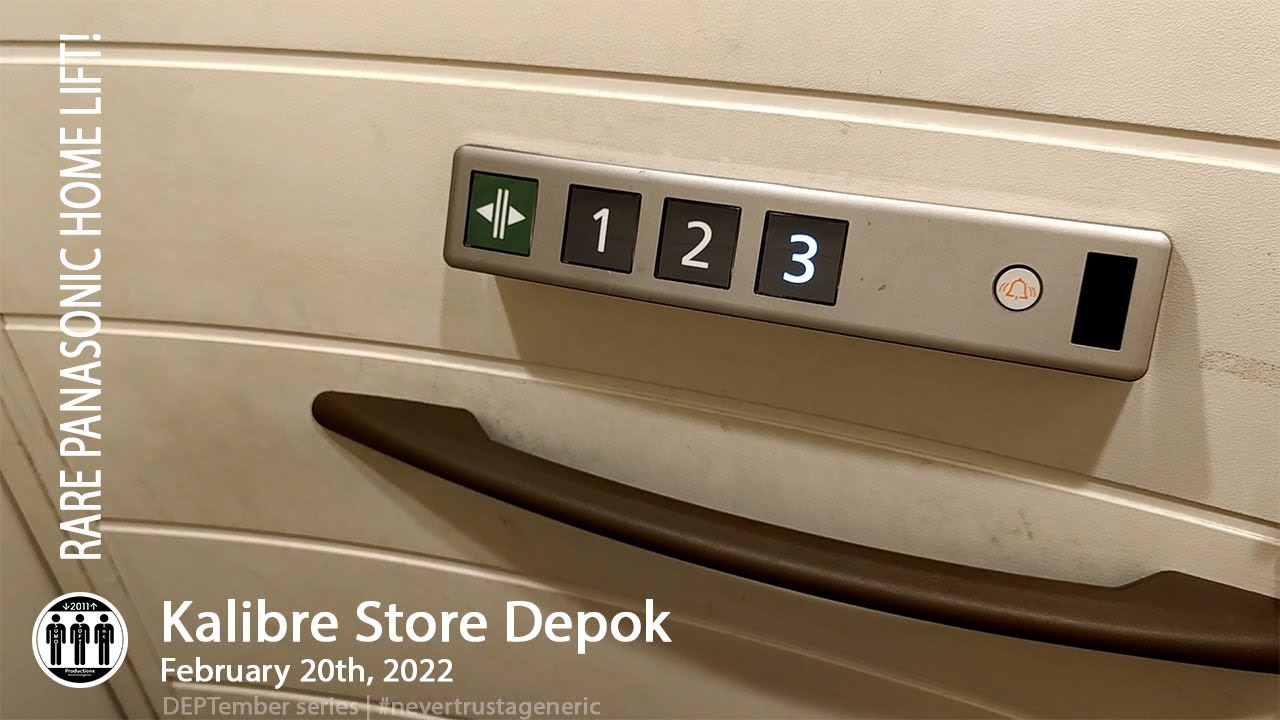 RARE! Panasonic XL Wide V Home Lift / Elevator at Kalibre Store, Depok ...