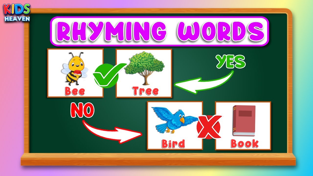Fun Rhymes for Kids Learning Phonics - YouTube