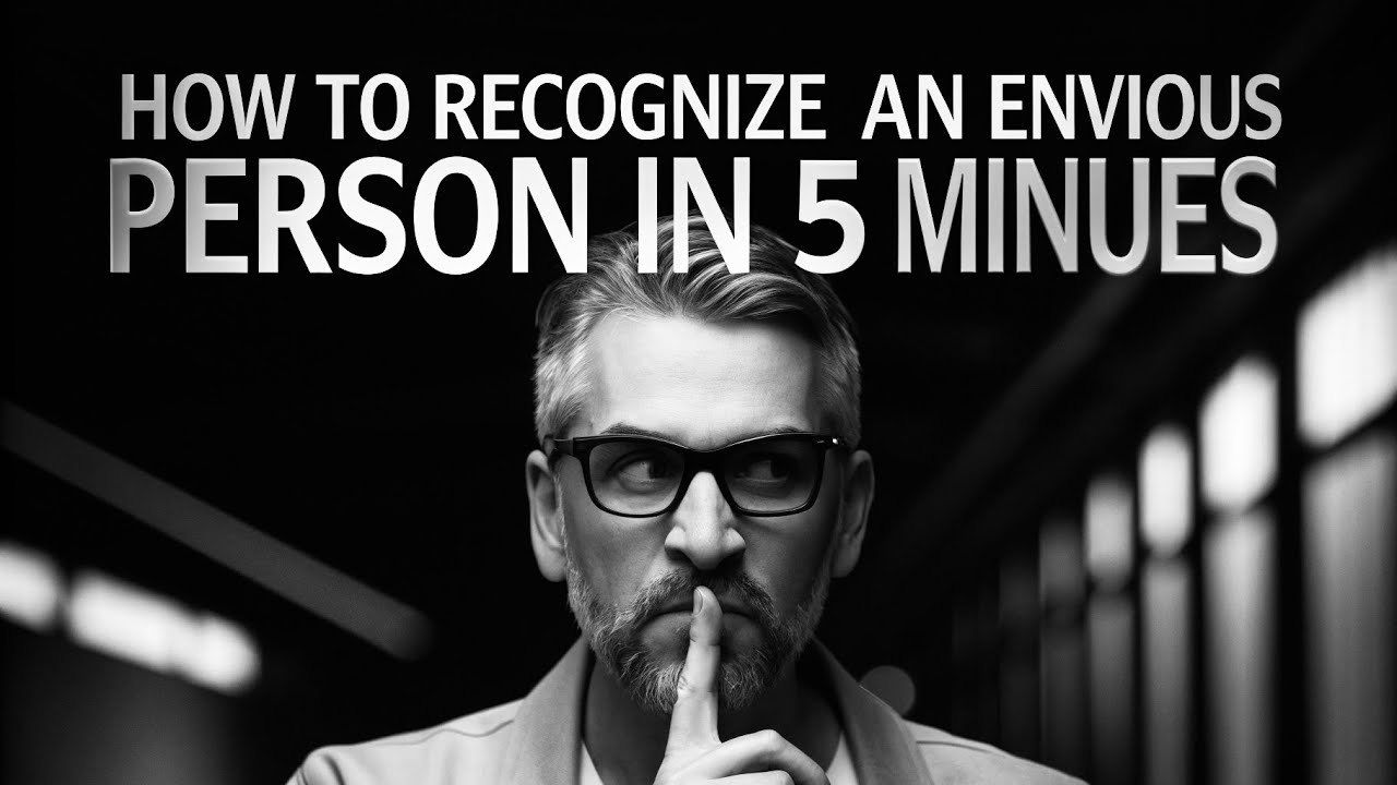 How to Recognize an Envious Person in 5 Minutes - YouTube