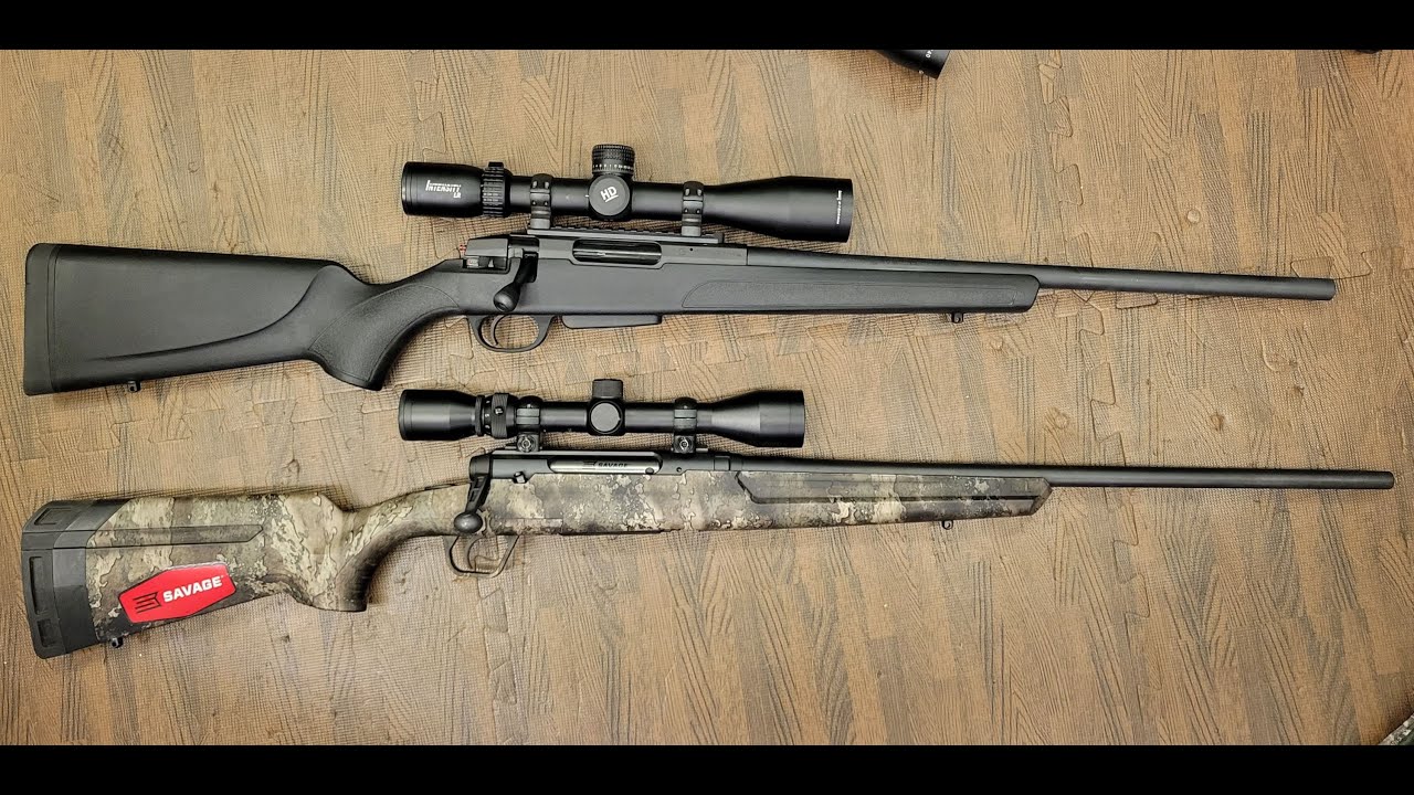 Savage Axis vs 334: Which is the best cheap hunting rifle? - YouTube