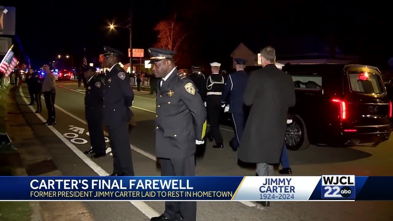 State Funeral for President Jimmy Carter concludes - YouTube