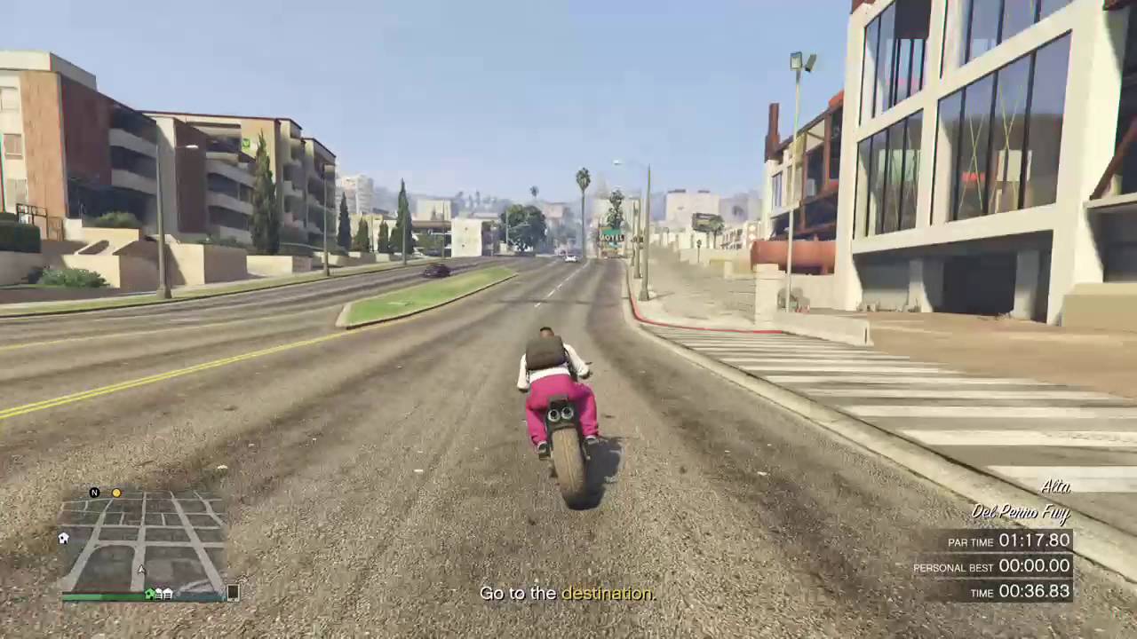 GTA V - Maze Bank Arena - Time Trial Complete (Improved Time) - YouTube