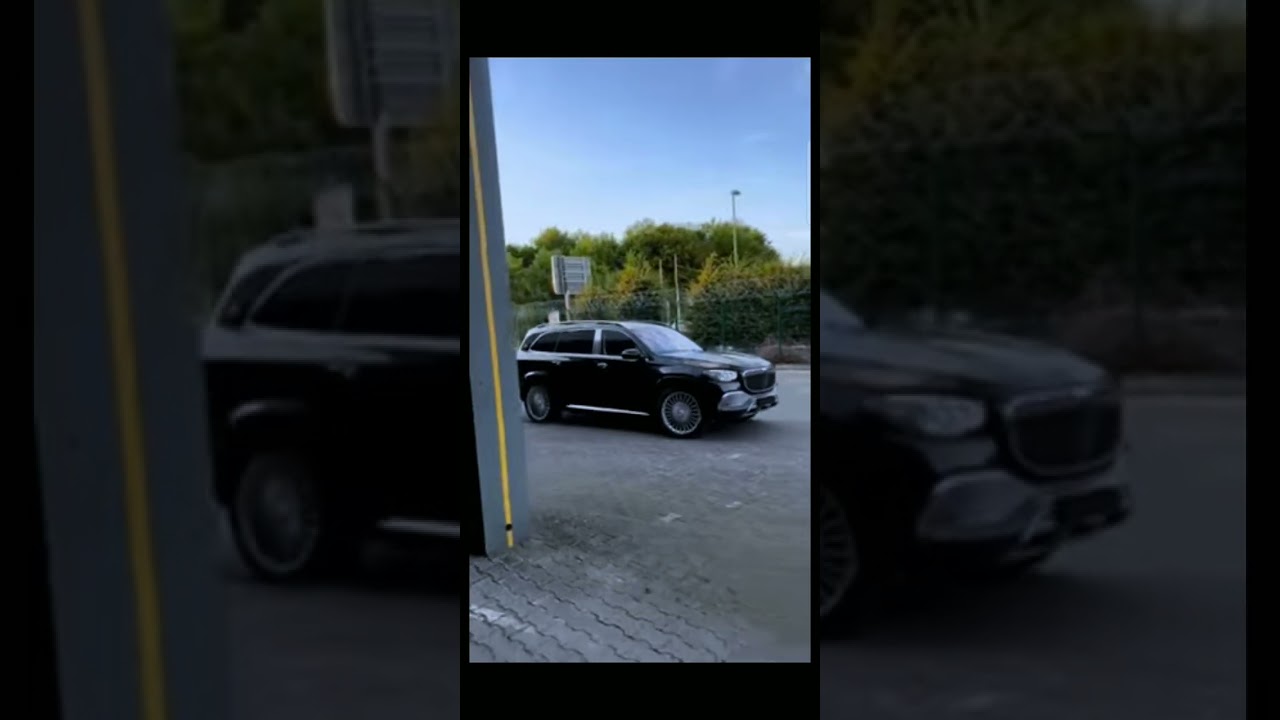 mercedes benz GLS Maybach bouncing - YouTube