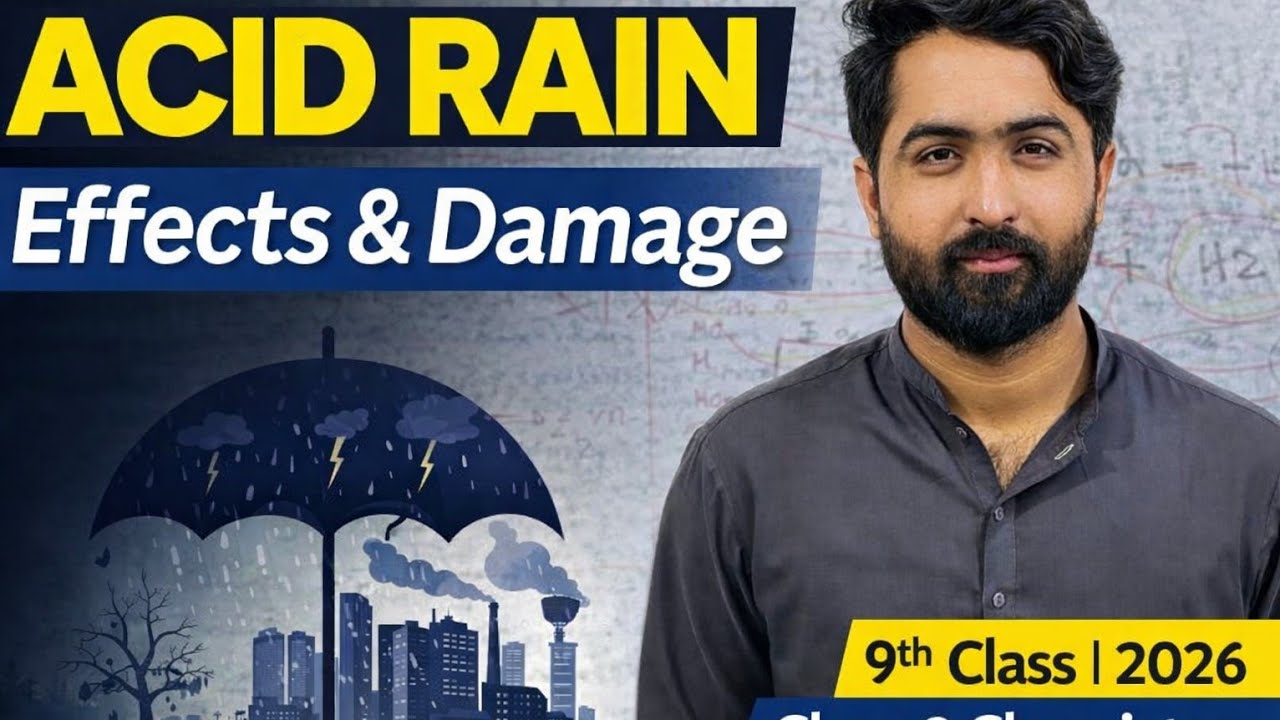 Acid Rain and Its Effects | 9th Class Chemistry 2026 | Environmental ...