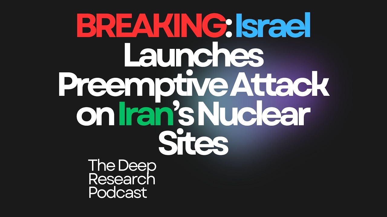 BREAKING: Israel Launches Preemptive Attack on Iran’s Nuclear Sites ...