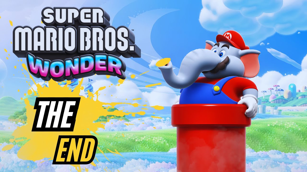 Super Mario Bros. Wonder - The Final Battle - Jumping On Bowser's Head ...