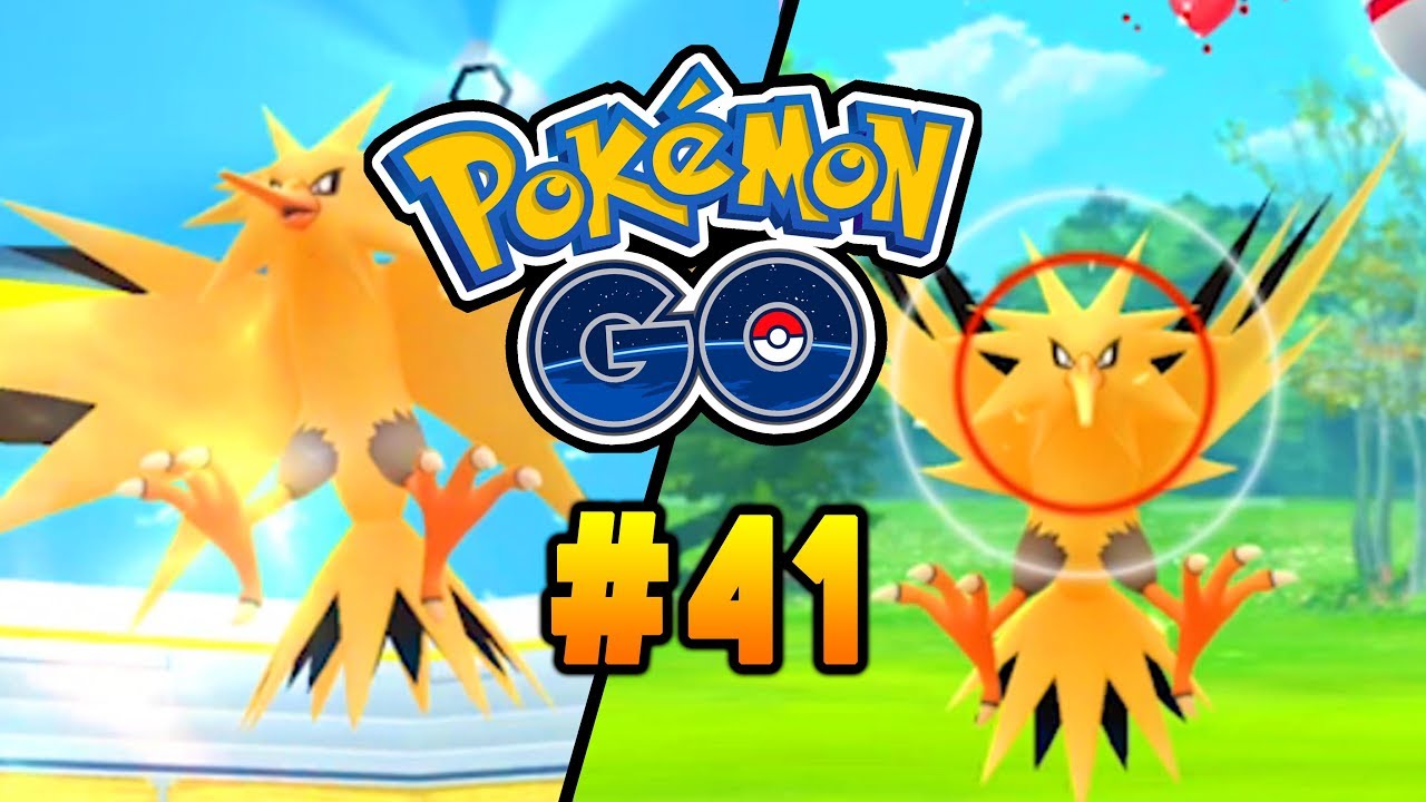 Pokemon GO Part 41 ZAPDOS RAID - YouTube