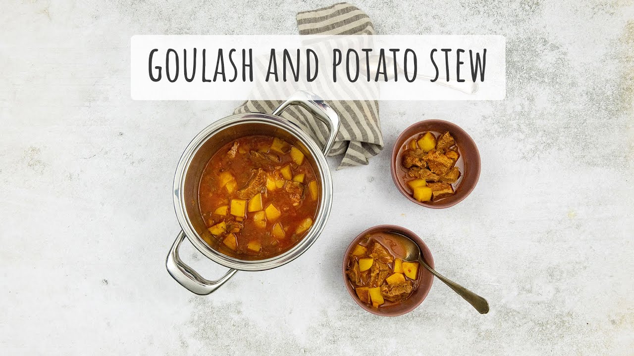 How to make Goulash and Potato Stew with AMC - YouTube