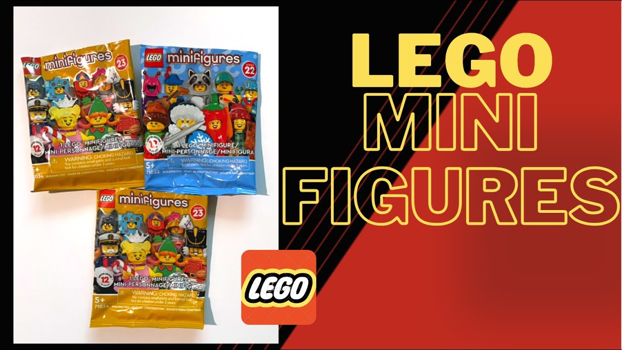 Opening Lego Mini Figures Blind Bags - YouTube