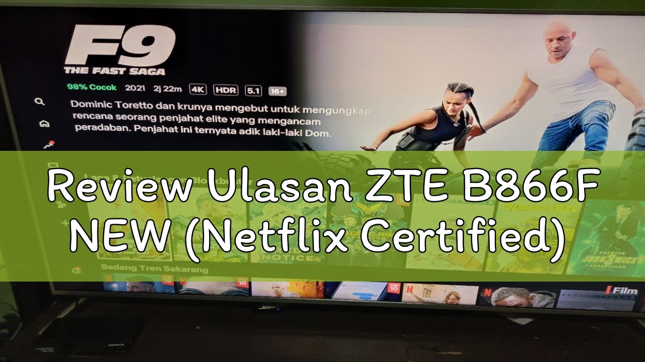 Review Ulasan ZTE B866F NEW (Netflix Certified) - YouTube