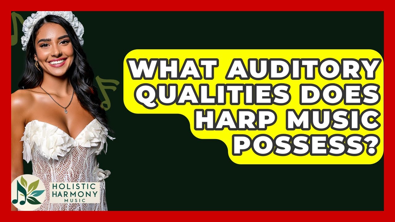 What Auditory Qualities Does Harp Music Possess? - Holistic Harmony Music - YouTube
