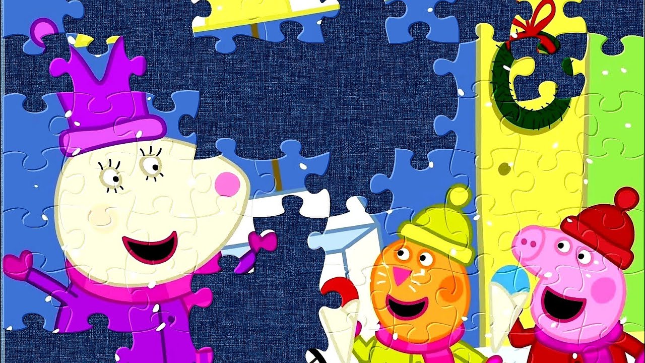 PEPPA PIG AMAZING JIGSAW PUZZLES FOR KIDS - YouTube
