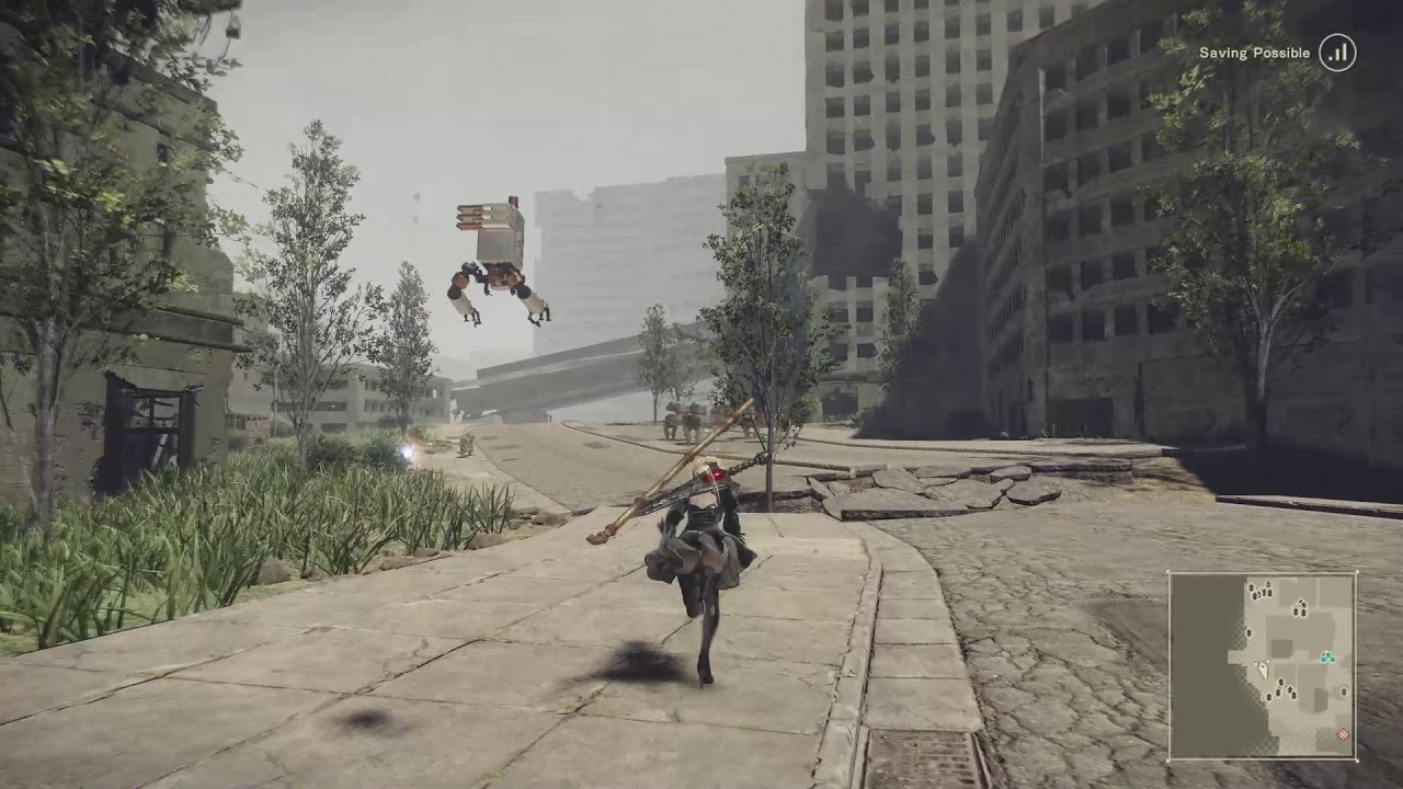 NieR: Automata Critical Up chip farm - YouTube