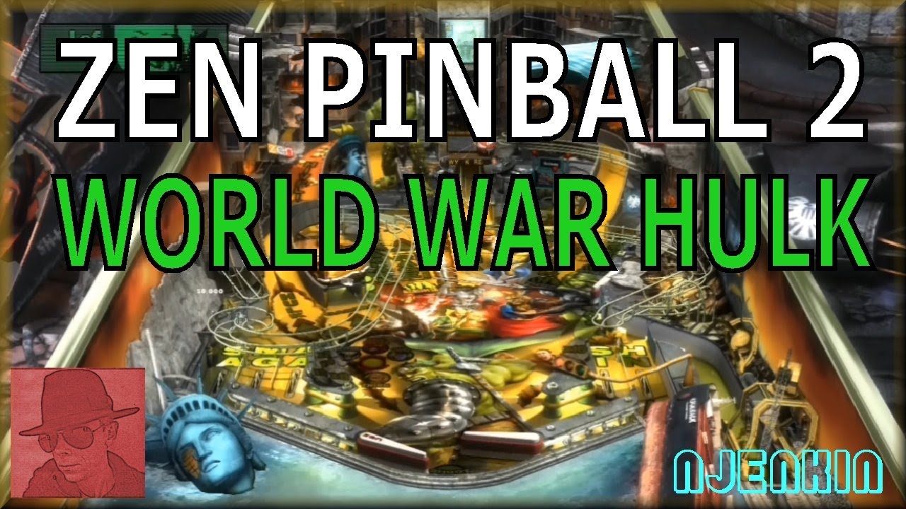 PS3 : Zen Pinball 2 - World War Hulk - with Commentary !! - YouTube