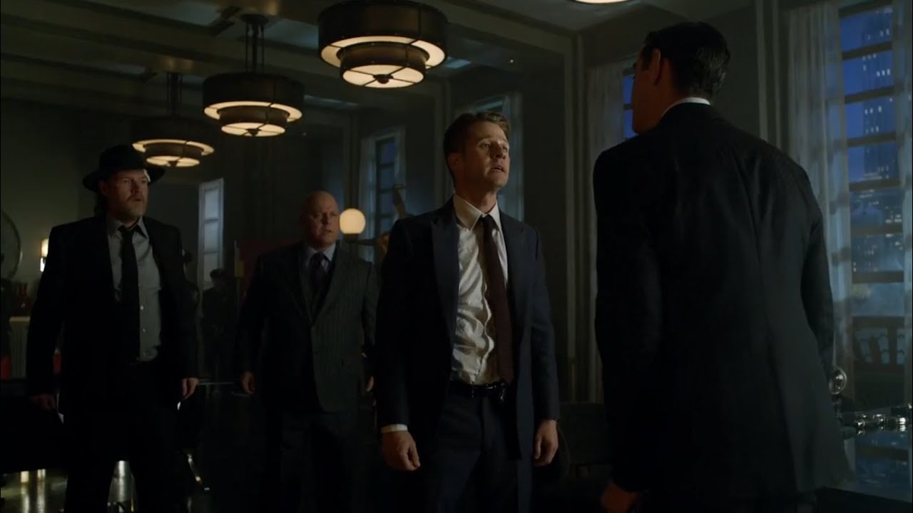 Jim Gordon rescata al Alcalde James y arresta a Theo Galavan | GOTHAM ...