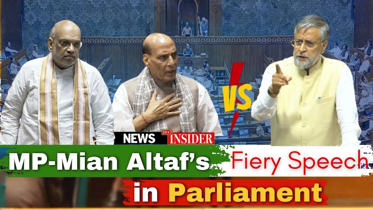 #Watch: MP-Mian Altaf Seeks Justice in Parvez Ahmed Case, demands Railway line for Poonch ...