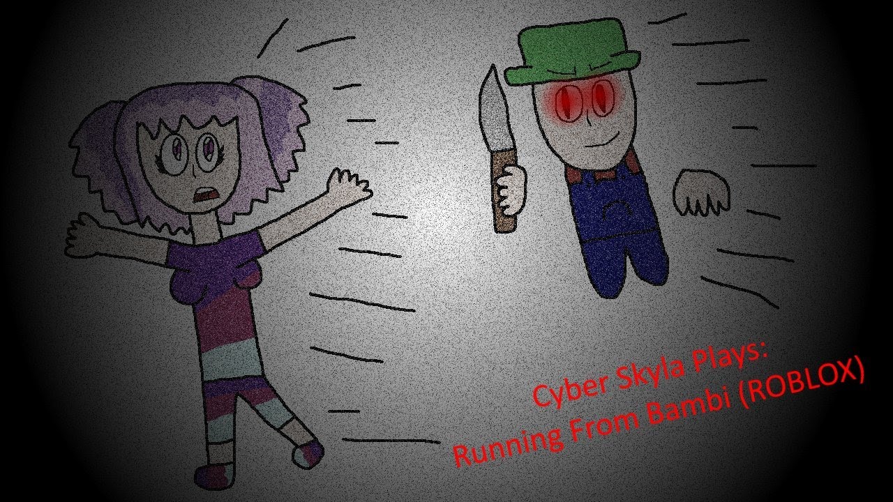 Roblox Running From Bambi Part 1 - Bambi's Hat Is So Fast!!! - YouTube