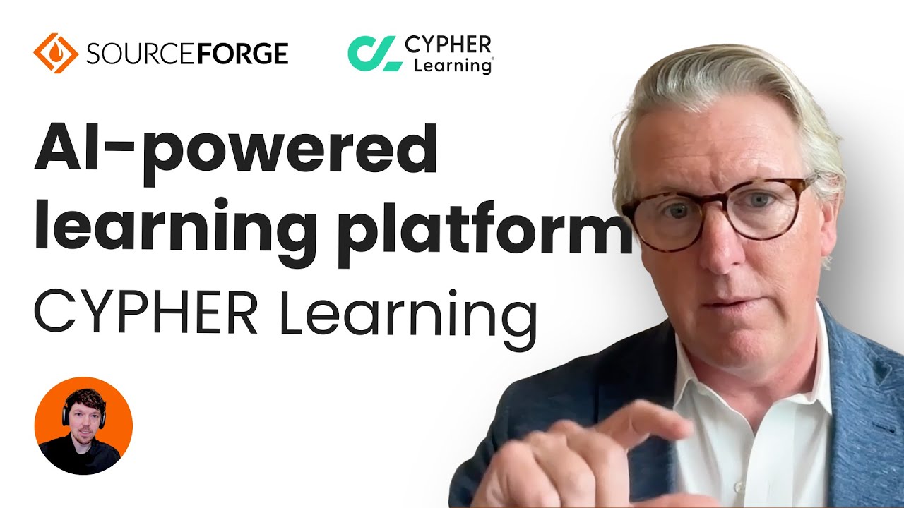SourceForge Podcast | AI-powered learning platform - CYPHER Learning - YouTube