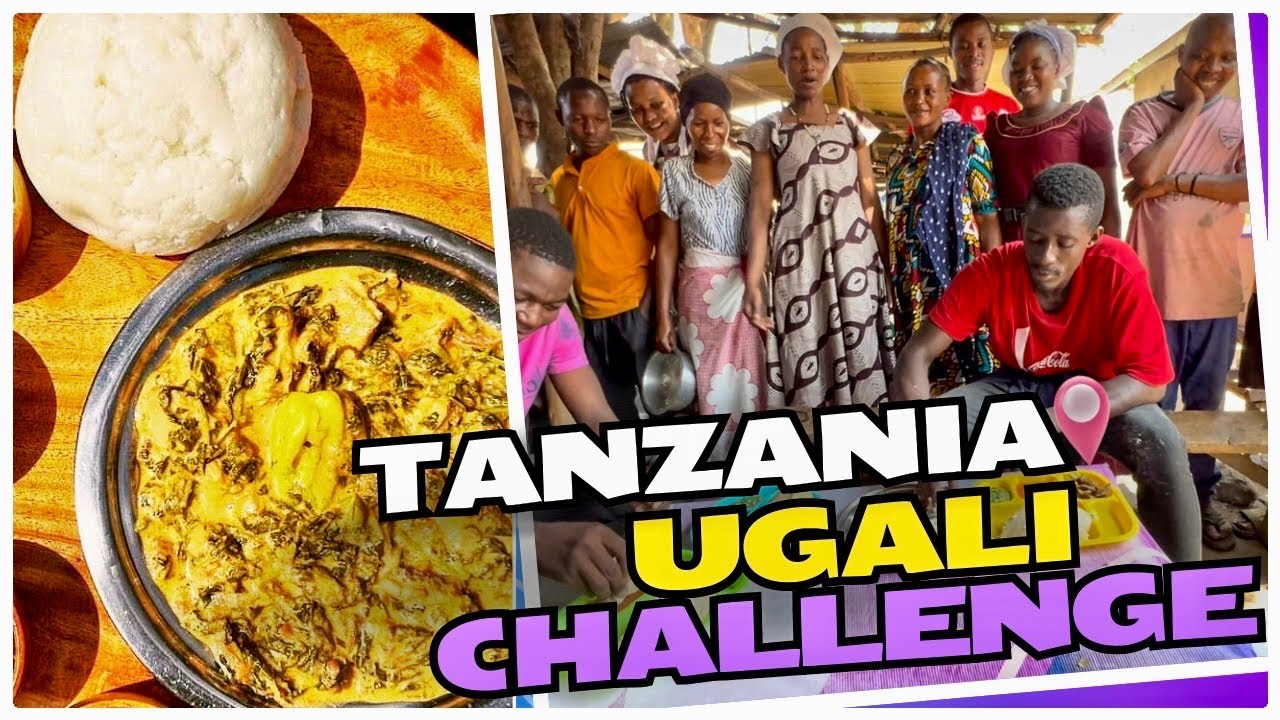 Ugali Man Challenge Tanzania | Meet the First Ever to Conquer 15 Plates ...