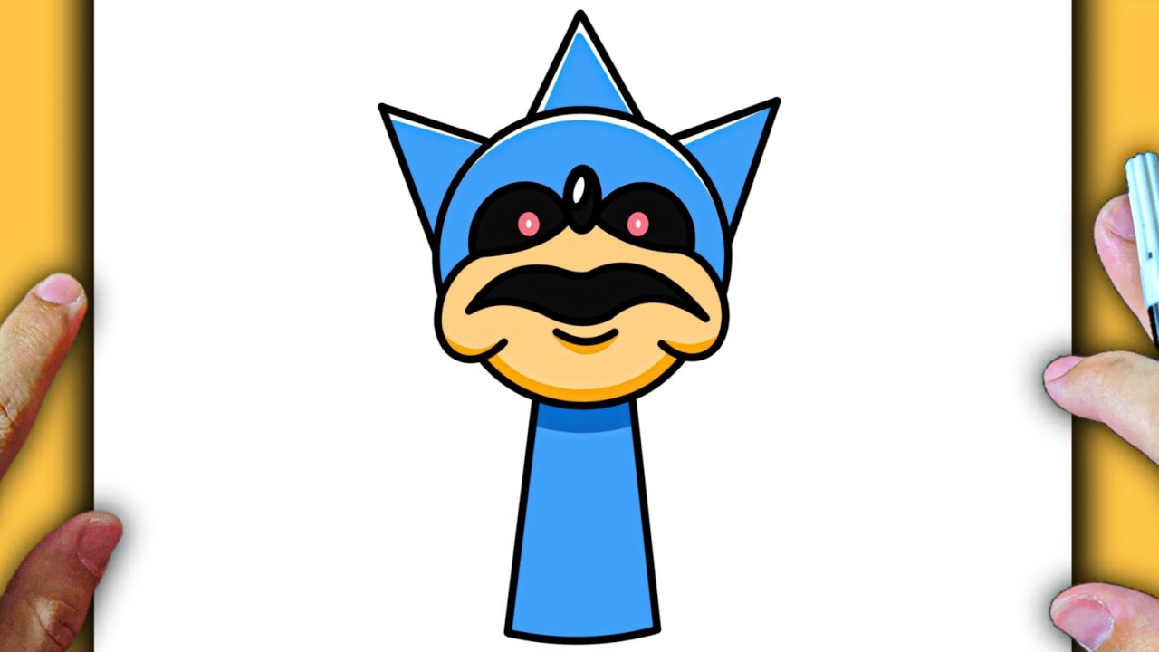 HOW TO DRAW SONIC EXE SPRUNKI - YouTube