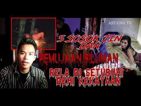 Wanita Pemuja Siluman Diperkosa Gunderwo | 5 Penampakan Raja Jin Yang terekam Kamera