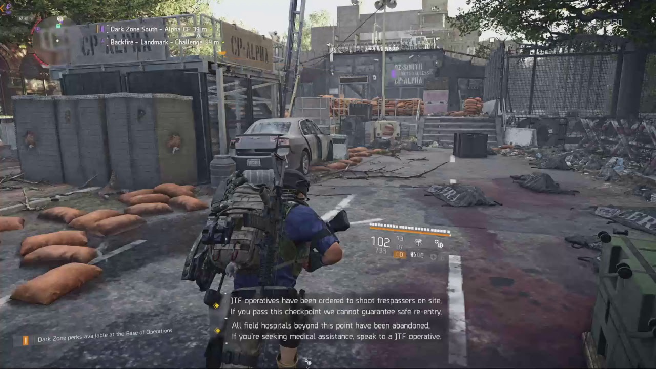 Playing some Division 2 on the Xbox One X - YouTube