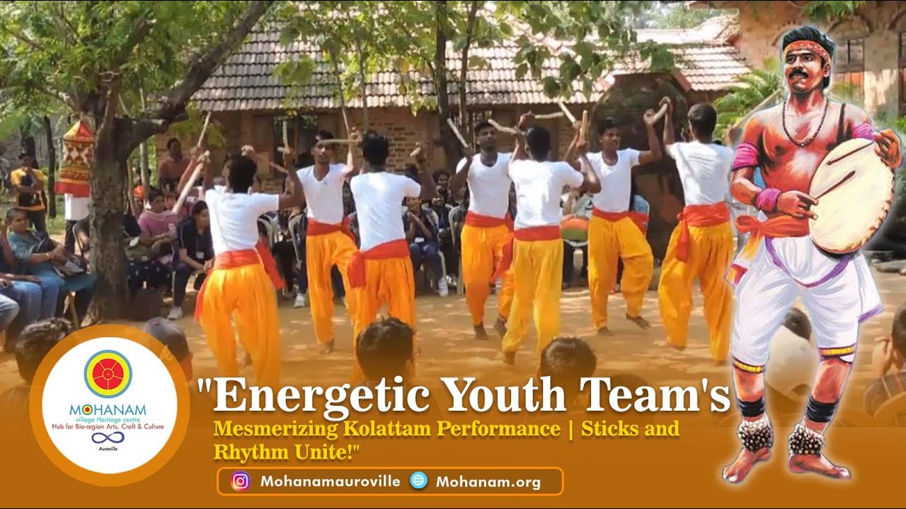 "Energetic Youth Team's Dazzling Karakattam Performance | Pot Balancing ...