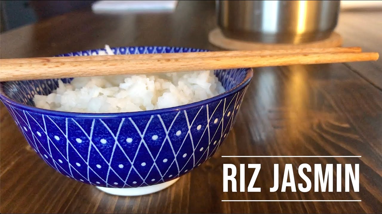 RECETTE DU RIZ JASMIN parfait avec MOINS D'EAU, collant et non pâteux ...