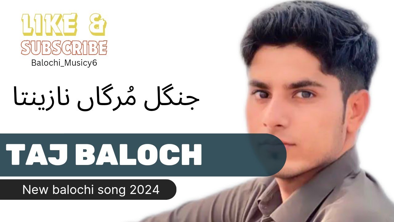 Taj baloch | Jangal Murghan Nazenta | New Balochi Song 2024 | Balochi ...
