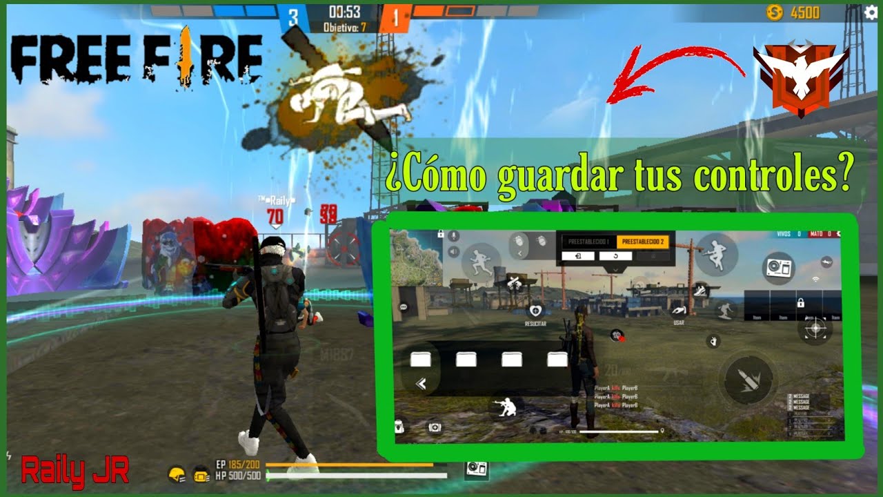 ¿Cómo guardar tus controles en free fire? *Fácil Rápido* - YouTube