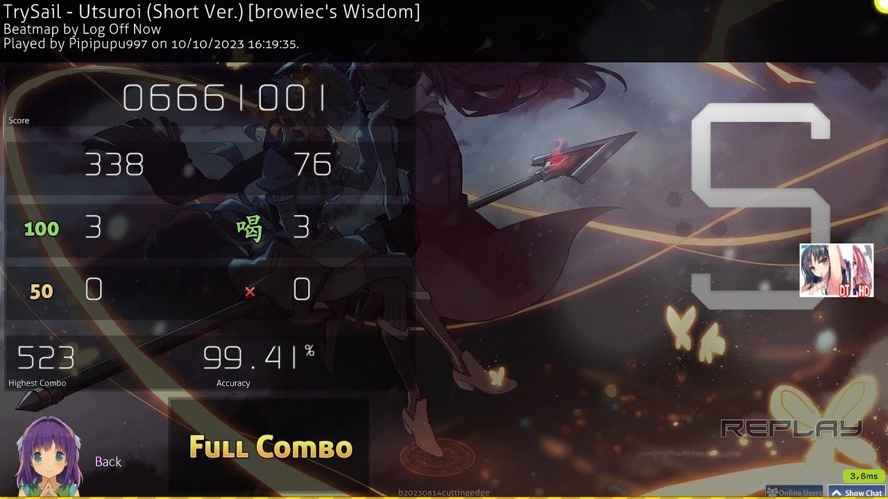 [std] Pipipupu997 | TrySail - Utsuroi (Short Ver.) [browiec's Wisdom ...