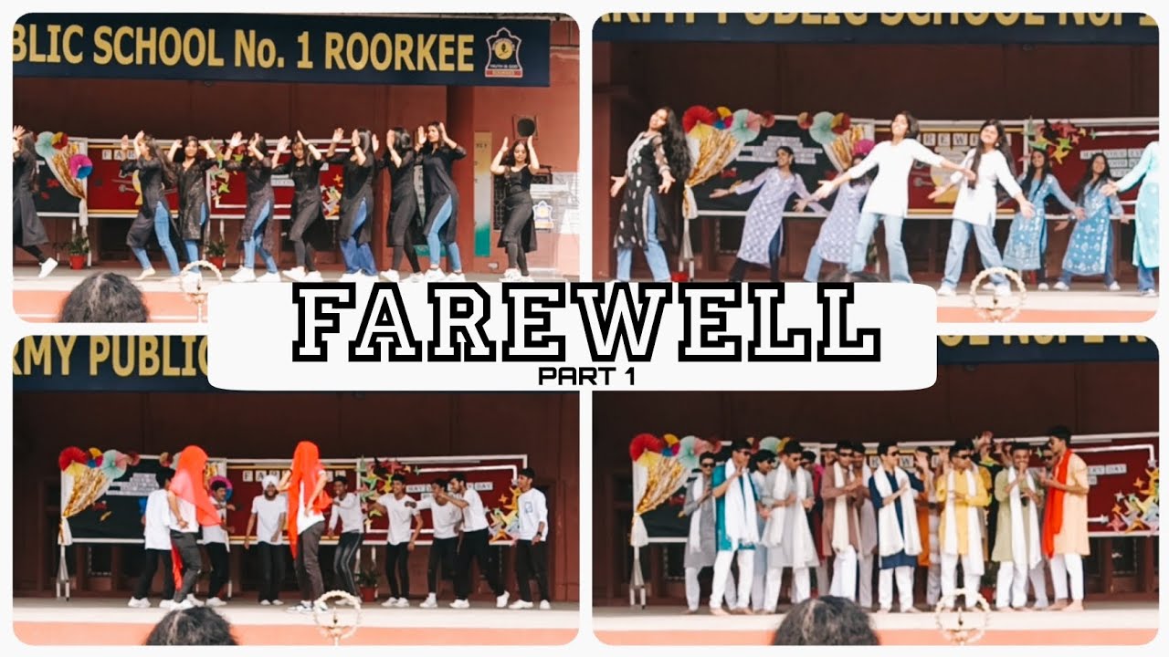 Farewell Dance Performances | Army Public School No1 Roorkee | 2022-23 ...