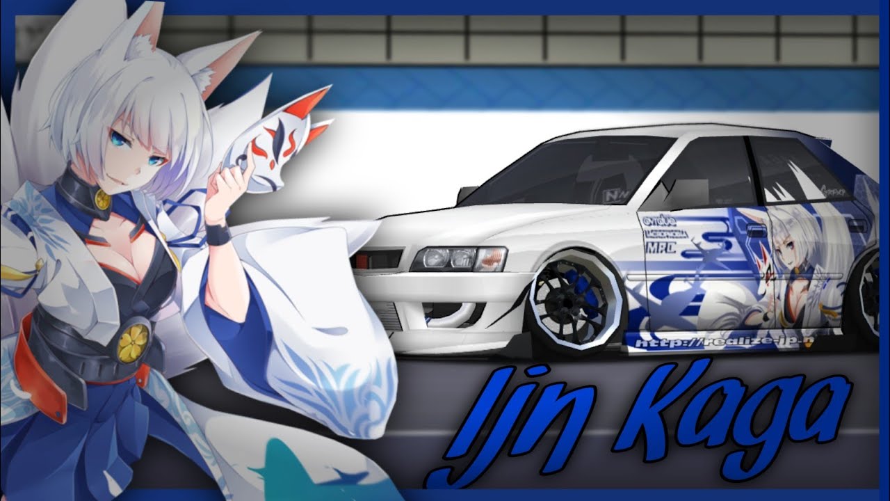 Livery Itasha Chasser Ijn Kaga (Azur Lane) fr legends 【NoName】 - YouTube