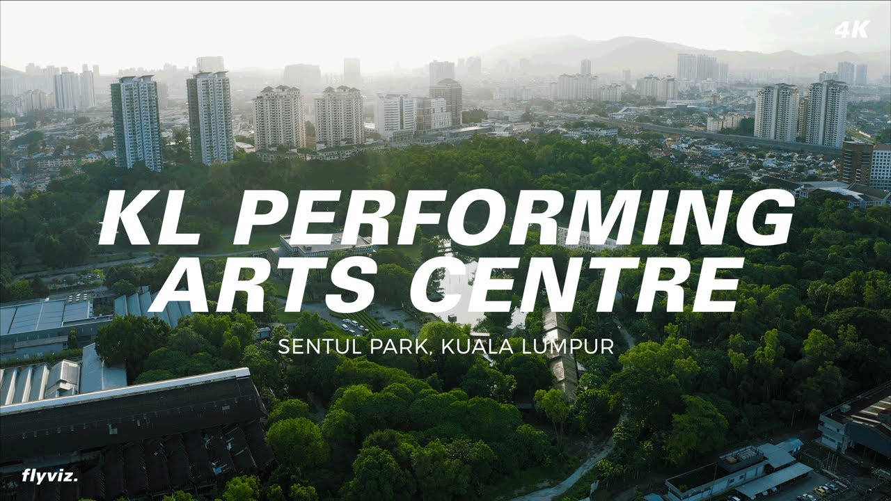 Kuala Lumpur Performing Arts Centre, KLPAC | Aerial Video 4k - YouTube