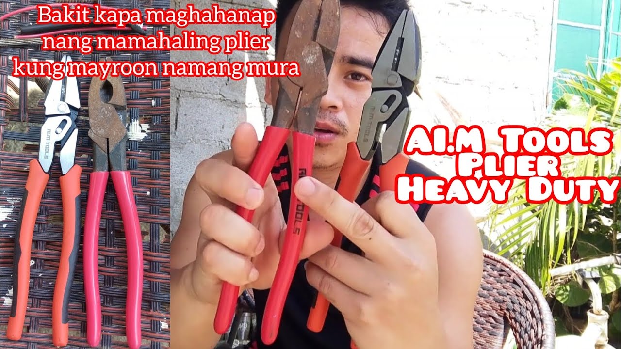 AI.M tools Heavy Duty Plier. Quality at affordable. REVIEW. - YouTube