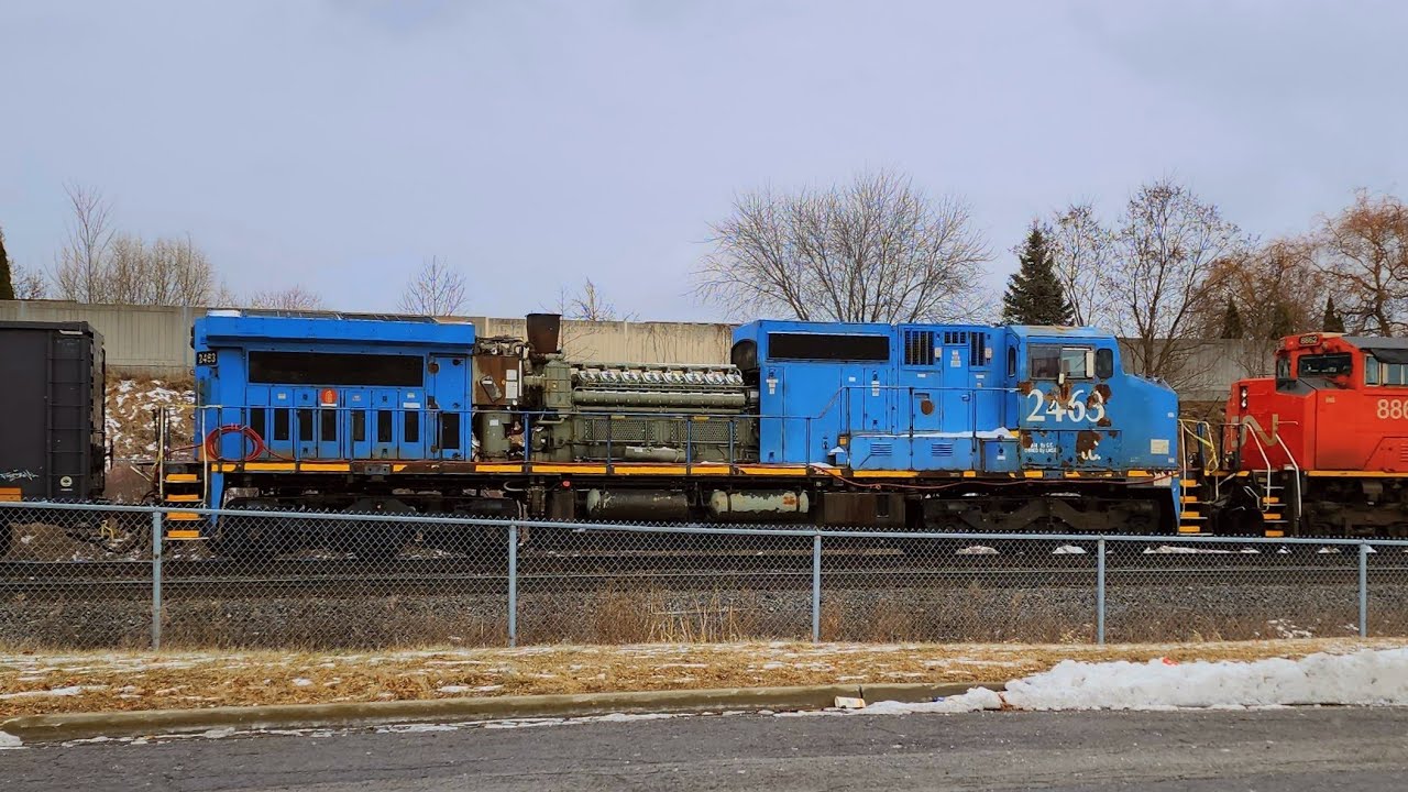 Monday Trains at Tansley • January 22, 2024 - YouTube