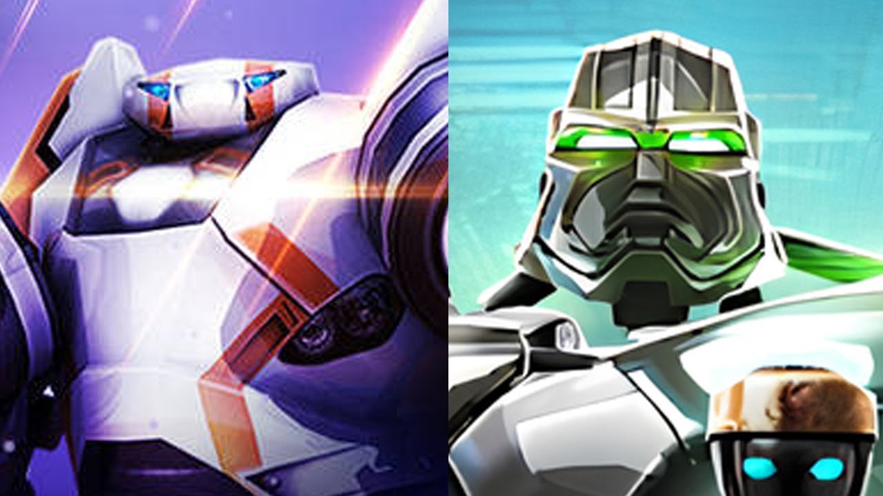 REAL STEEL WRB Nitro VS Bluebot & Sarge & Blockbuster & Nitro ...