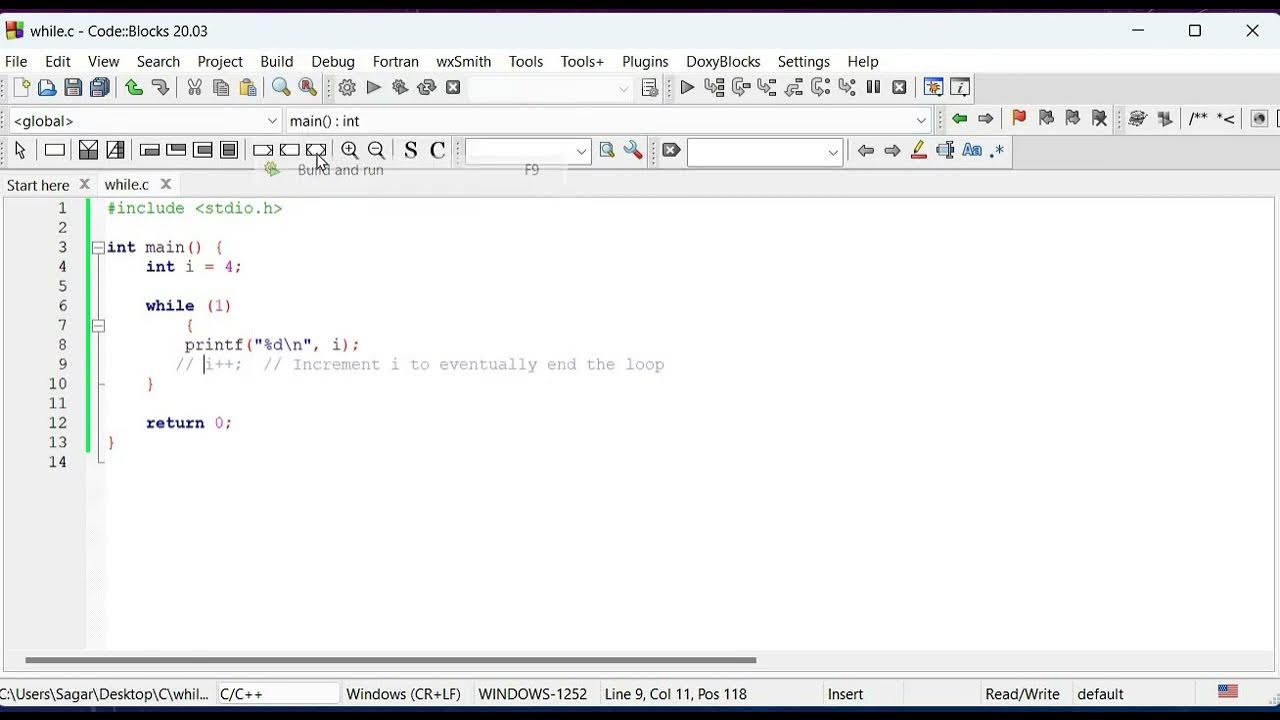 C Programming Tutorial Basics While Loops In Cprogrammingcodingtutorial Programminglanguage