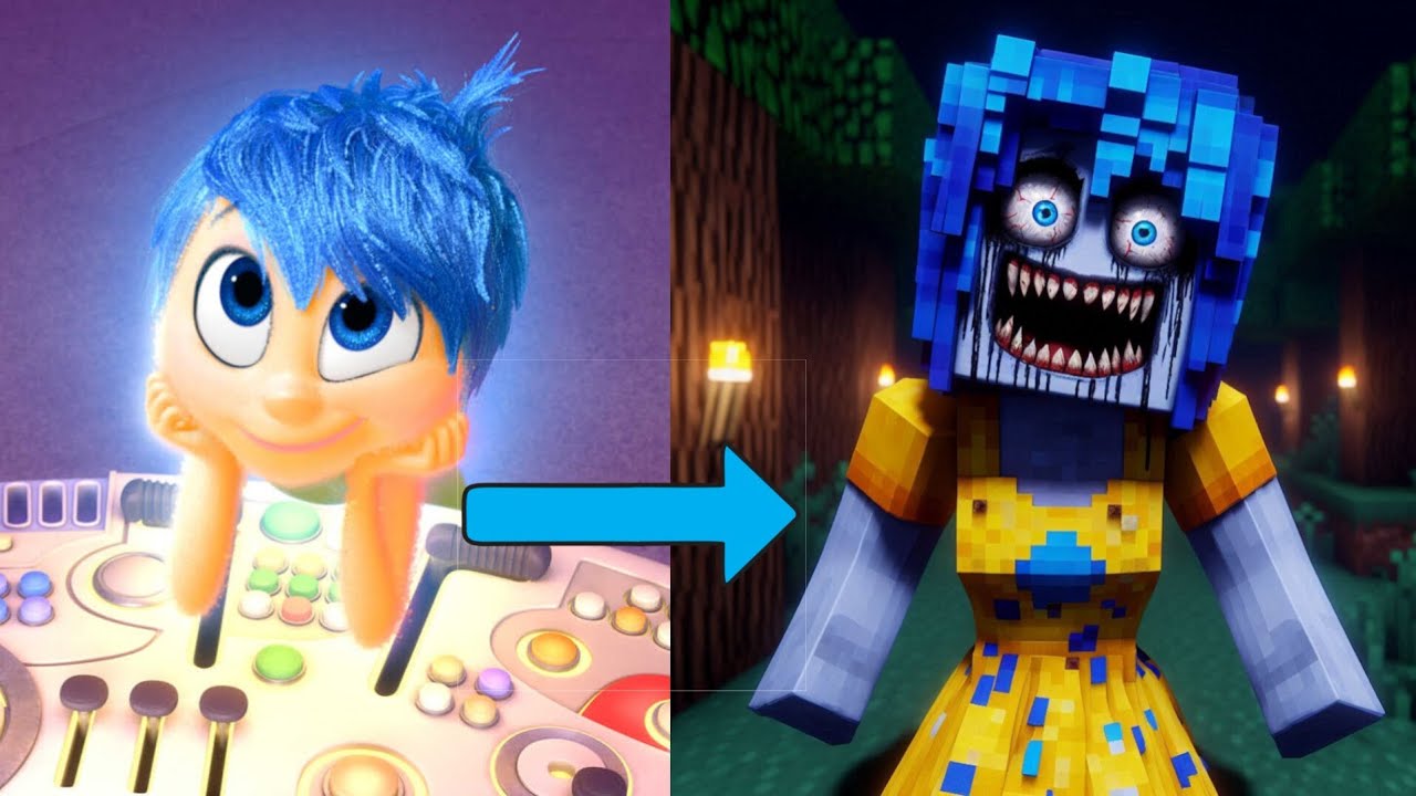 horror inside out all character - YouTube