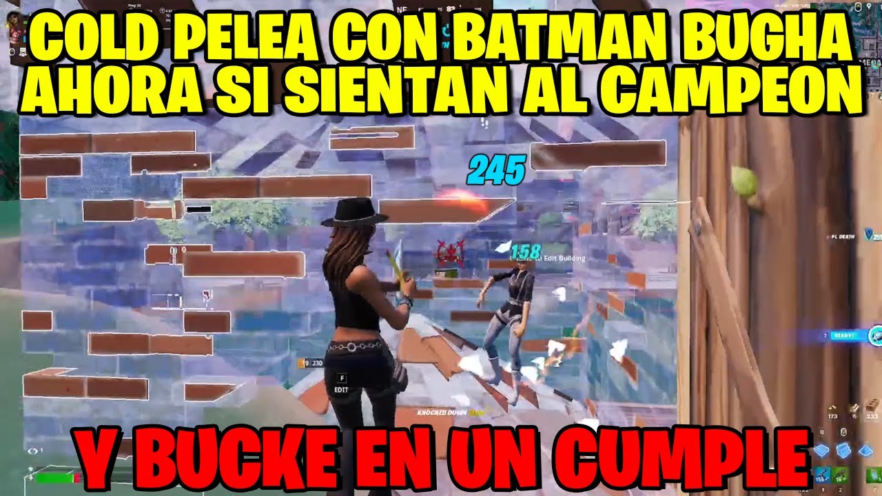 COLD VS BATMAN BUGHA ESTA VEZ SI SENTARON AL CAMPEON - YouTube