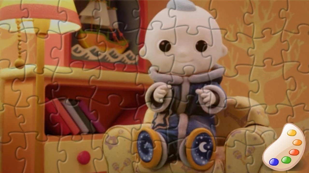 Cbeebies Moon and Me Moon Baby Fun Puzzle Game For Kids - YouTube